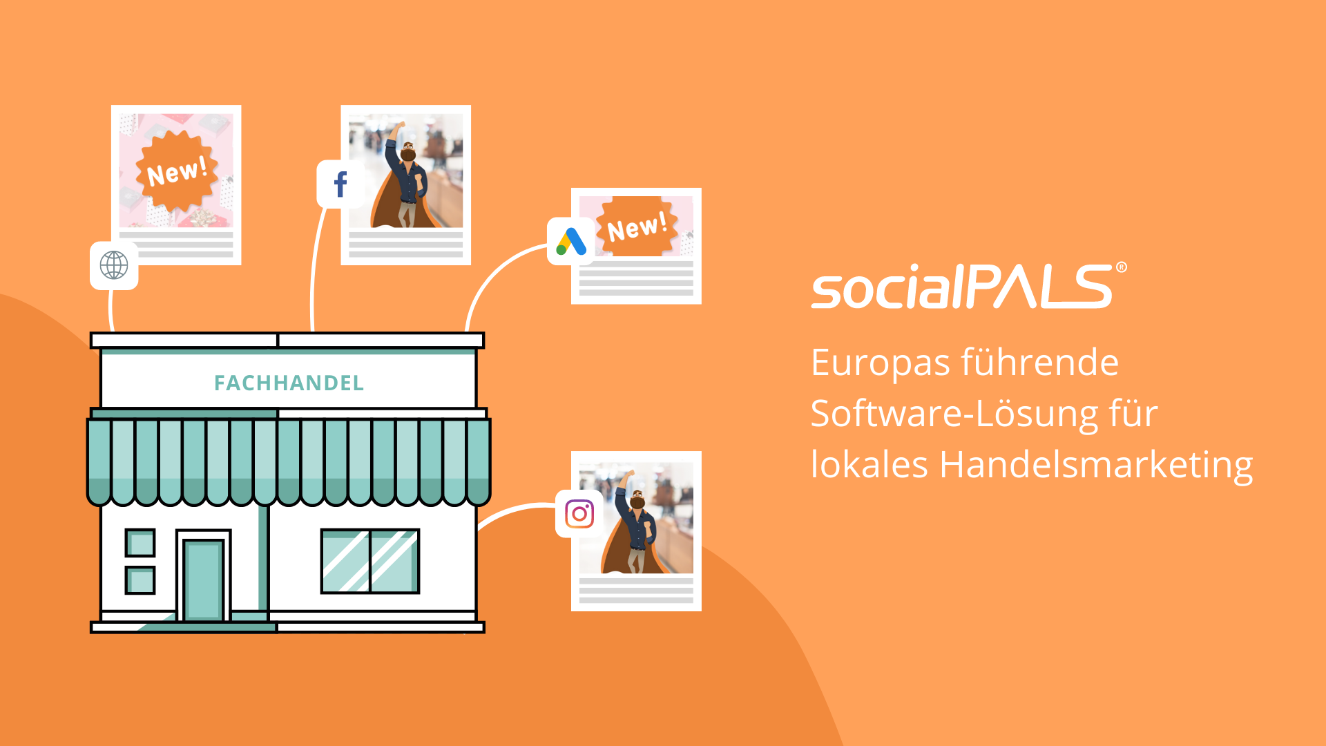 Europas führende Software-Lösung für lokales Handelsmarketing